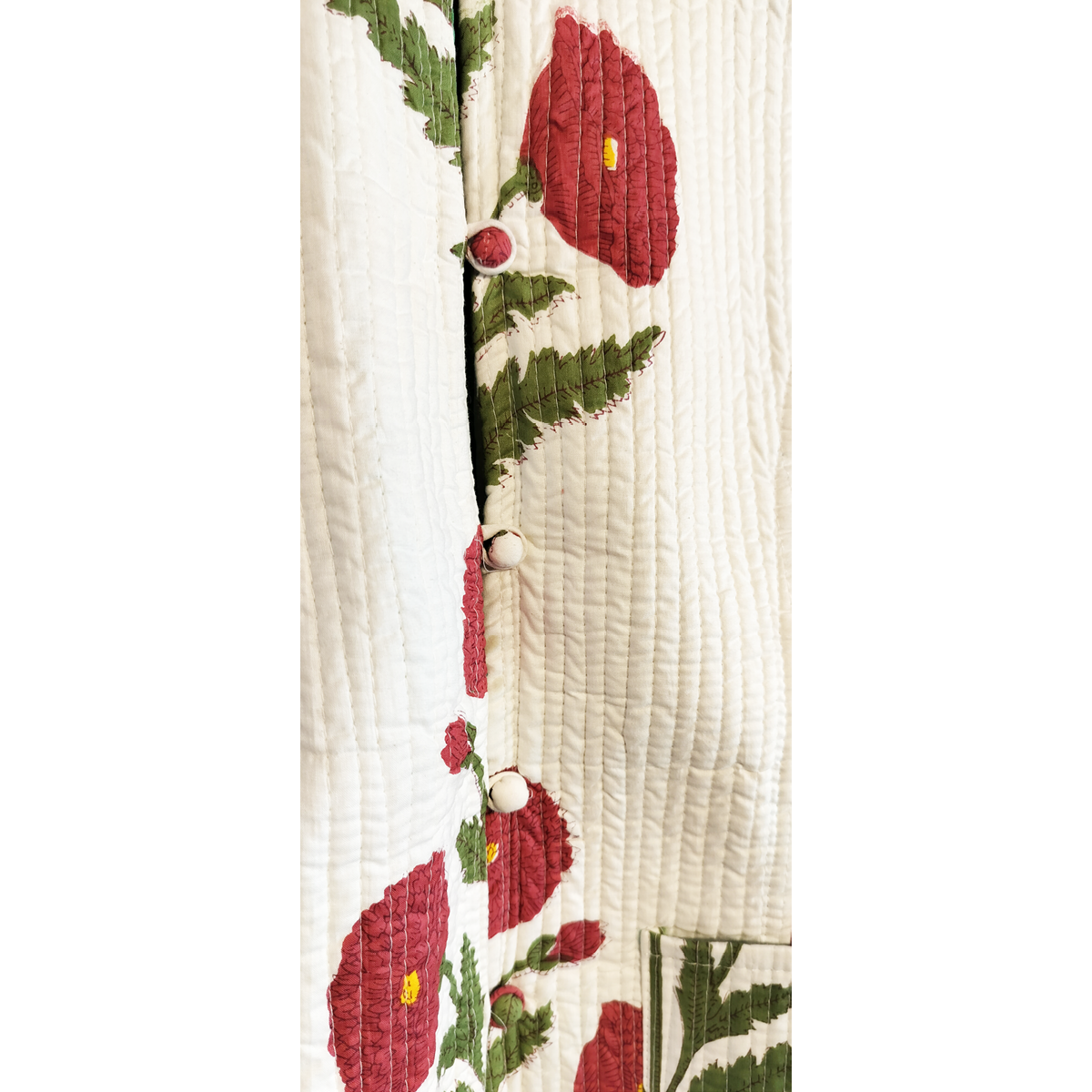 Poppy Jacket (Red, Reversible) – Red Earth